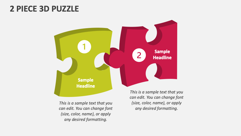 Jigsaw Puzzle 2 Pieces