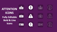 Attention Icons for PowerPoint and Google Slides - PPT Slides