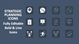 Strategic Planning Icons for PowerPoint and Google Slides - PPT Slides