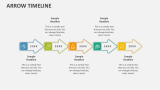 Arrow Timeline PowerPoint Presentation Slides - PPT Template