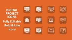 Digital Project Icons for PowerPoint and Google Slides - PPT Slides
