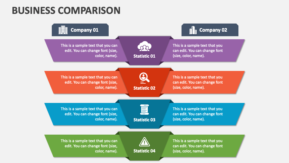 Business Comparison PowerPoint and Google Slides Template - PPT Slides