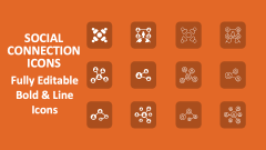 Social Connection Icons for PowerPoint and Google Slides - PPT Slides