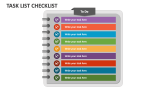 Task List Checklist PowerPoint Presentation Slides - PPT Template