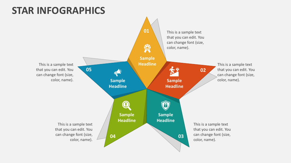Star Infographics PowerPoint Presentation Slides - PPT Template