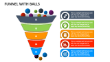 Funnel with Balls PowerPoint and Google Slides Template - PPT Slides