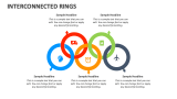 Interconnected Rings PowerPoint and Google Slides Template - PPT Slides