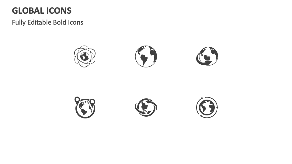 Global Icons for PowerPoint and Google Slides - PPT Slides