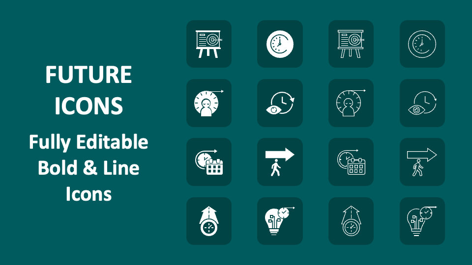 Future Icons for PowerPoint and Google Slides - PPT Slides