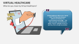Virtual Healthcare PowerPoint and Google Slides Template - PPT Slides