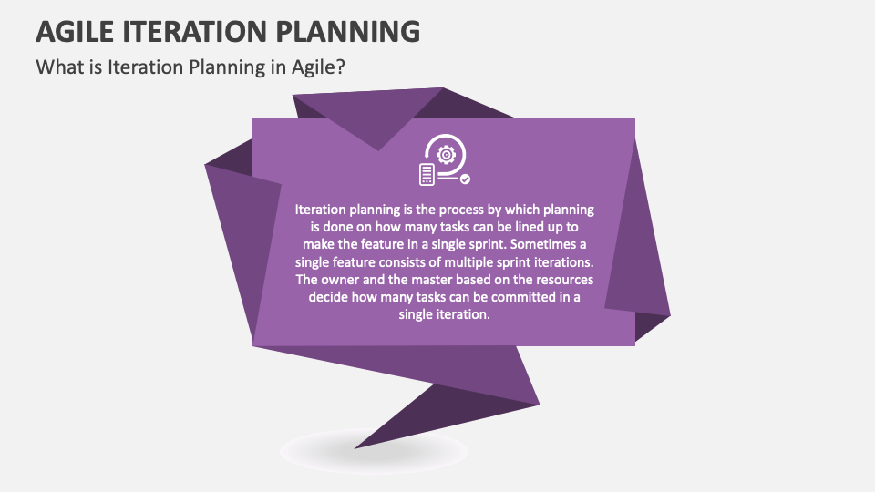 Agile Iteration Planning PowerPoint and Google Slides Template - PPT Slides Agile Iteration Planning PowerPoint and Google Slides Template - PPT Slides