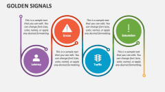 Golden Signals PowerPoint and Google Slides Template - PPT Slides