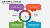 Conference Schedule PowerPoint and Google Slides Template - PPT Slides