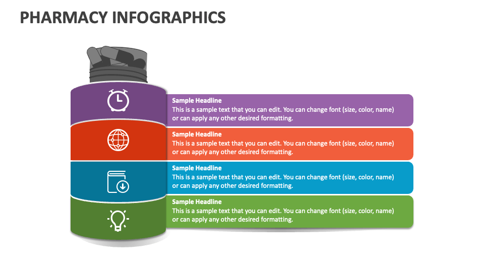 Pharmacy Infographics PowerPoint and Google Slides Template - PPT Slides