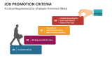 Job Promotion Criteria PowerPoint and Google Slides Template - PPT Slides