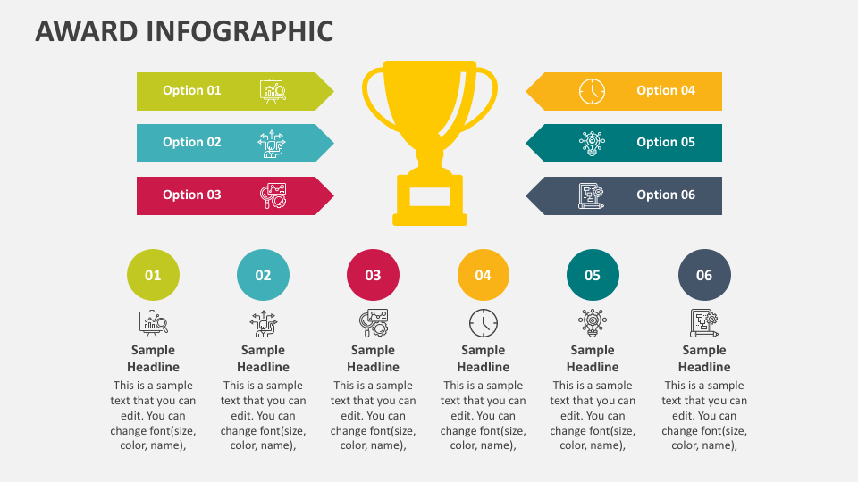 Award Infographic PowerPoint Presentation Slides - PPT Template