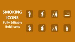 Smoking Icons for PowerPoint and Google Slides - PPT Slides