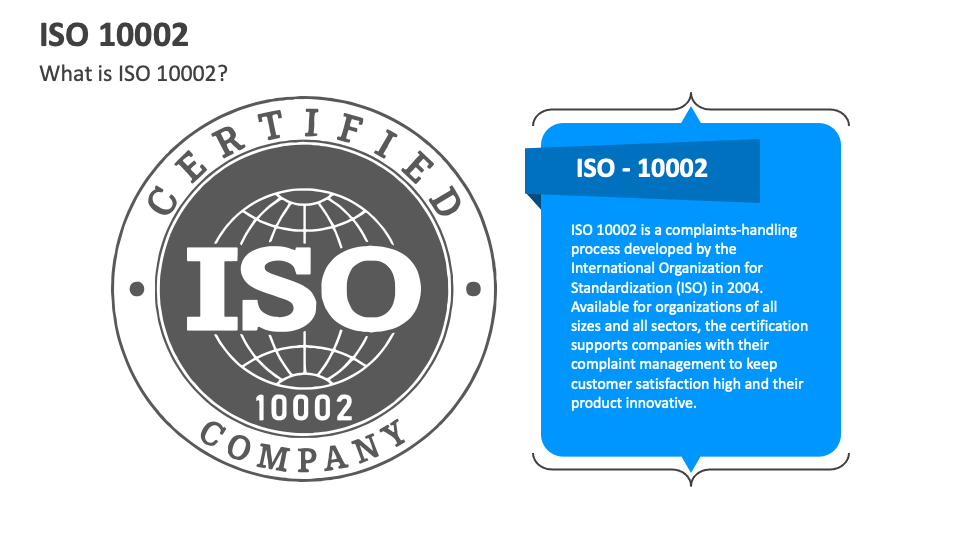 ISO 10002 PowerPoint and Google Slides Template - PPT Slides