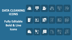 Data Cleaning Icons for PowerPoint and Google Slides - PPT Slides
