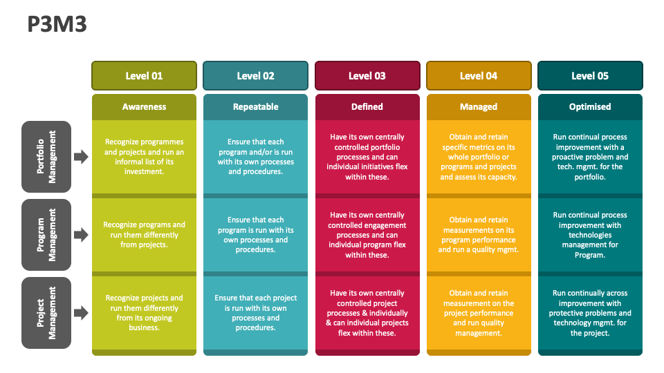 P3M3 PowerPoint Presentation Slides - PPT Template