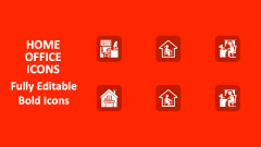 Home Office Icons for PowerPoint and Google Slides - PPT Slides