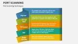 Port Scanning PowerPoint and Google Slides Template - PPT Slides