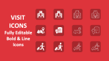 Visit Icons for PowerPoint and Google Slides - PPT Slides
