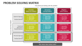 Problem Solving Matrix PowerPoint Presentation Slides - PPT Template