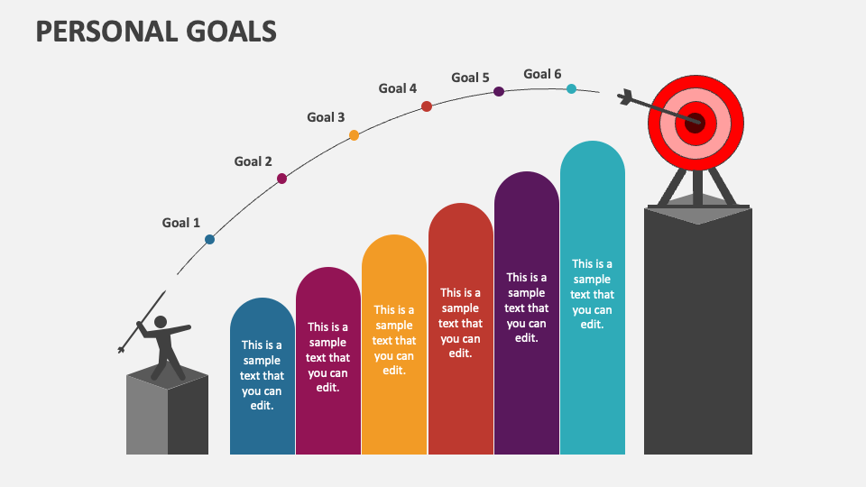 Personal Goals PowerPoint and Google Slides Template - PPT Slides