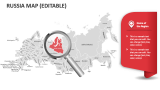 Russia Map PowerPoint Presentation Slides - PPT Template