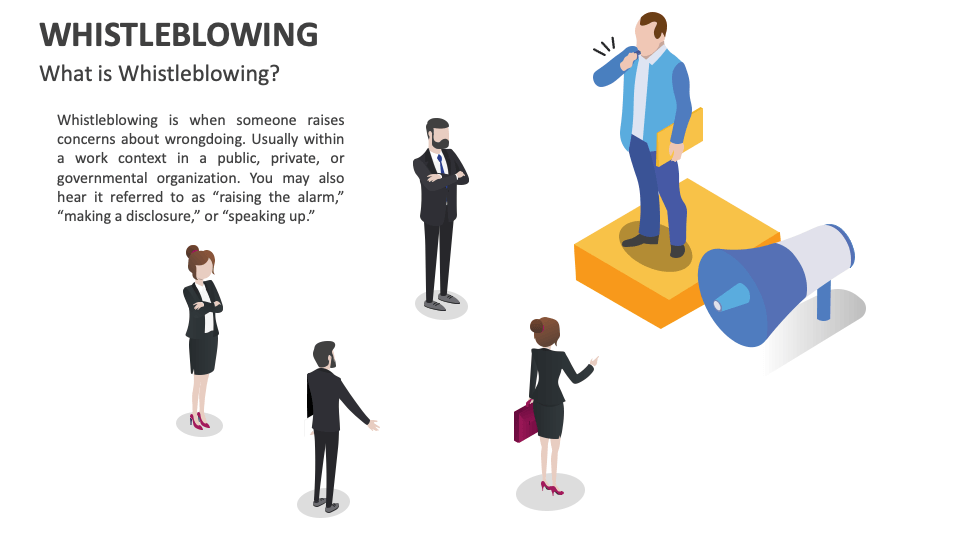 Whistleblowing PowerPoint and Google Slides Template - PPT Slides