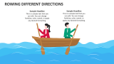 Rowing Different Directions PowerPoint and Google Slides Template - PPT ...