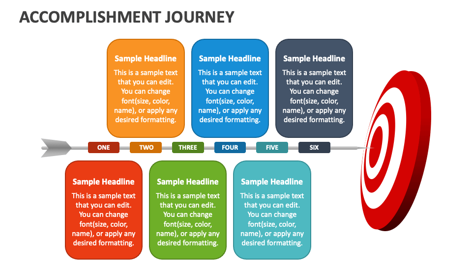 Accomplishment Journey PowerPoint and Google Slides Template - PPT Slides