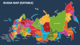Russia Map PowerPoint Presentation Slides - PPT Template