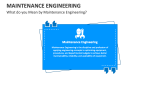 Maintenance Engineering PowerPoint and Google Slides Template - PPT Slides