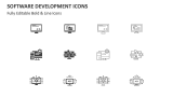 Software Development Icons for PowerPoint and Google Slides - PPT Slides