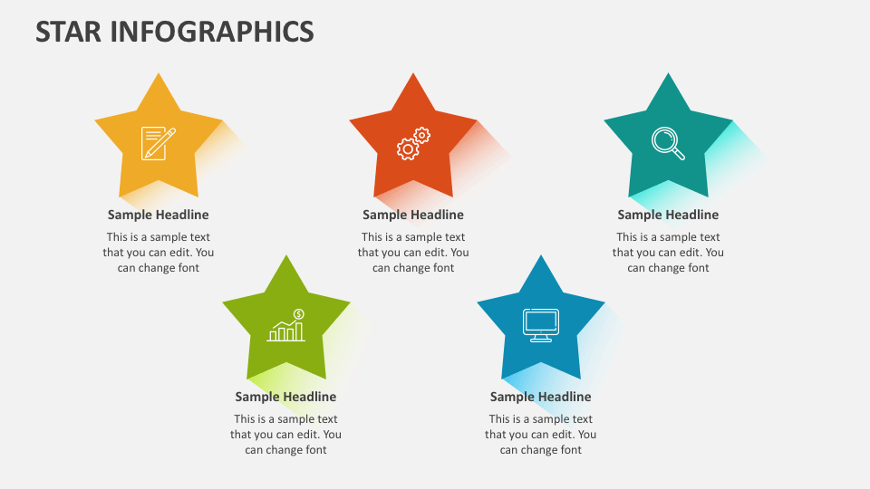 Star Infographics PowerPoint Presentation Slides - PPT Template