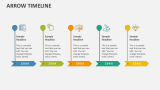 Arrow Timeline PowerPoint Presentation Slides - PPT Template
