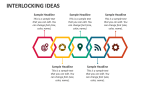 Interlocking Ideas PowerPoint and Google Slides Template - PPT Slides