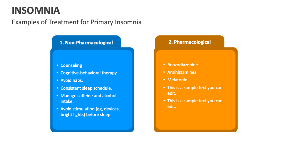 Insomnia PowerPoint and Google Slides Template - PPT Slides