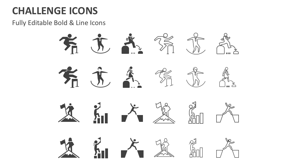 Challenge Icons PowerPoint Presentation Slides - PPT Template Challenge Icons PowerPoint Presentation Slides - PPT Template