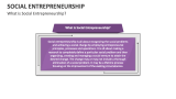 Social Entrepreneurship PowerPoint and Google Slides Template - PPT Slides