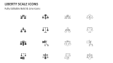 Liberty Scale Icons for PowerPoint and Google Slides - PPT Slides