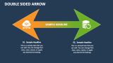 Double Sided Arrow PowerPoint and Google Slides Template - PPT Slides