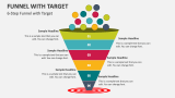 Funnel With Target PowerPoint and Google Slides Template - PPT Slides