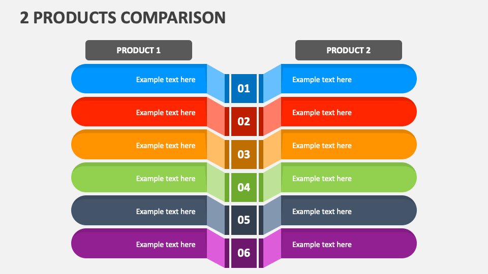 Free 2 Products Comparison PowerPoint Presentation Slides - PPT Template Free 2 Products Comparison PowerPoint Presentation Slides - PPT Template