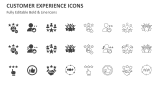 Customer Experience Icons PowerPoint Presentation Slides - PPT Template
