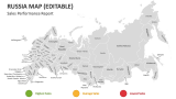 Russia Map PowerPoint Presentation Slides - PPT Template