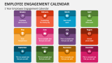 Employee Engagement Calendar PowerPoint Presentation Slides - PPT Template