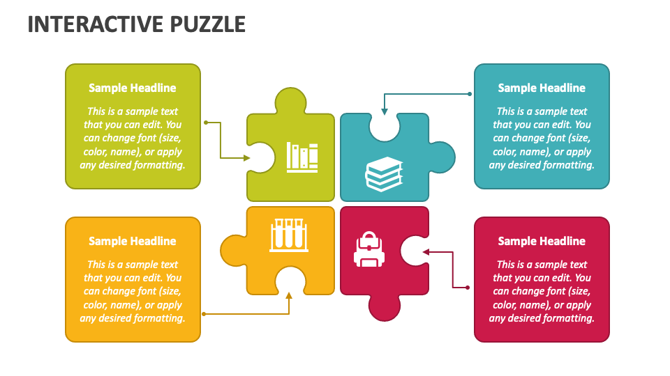 Interactive Puzzle PowerPoint and Google Slides Template - PPT Slides